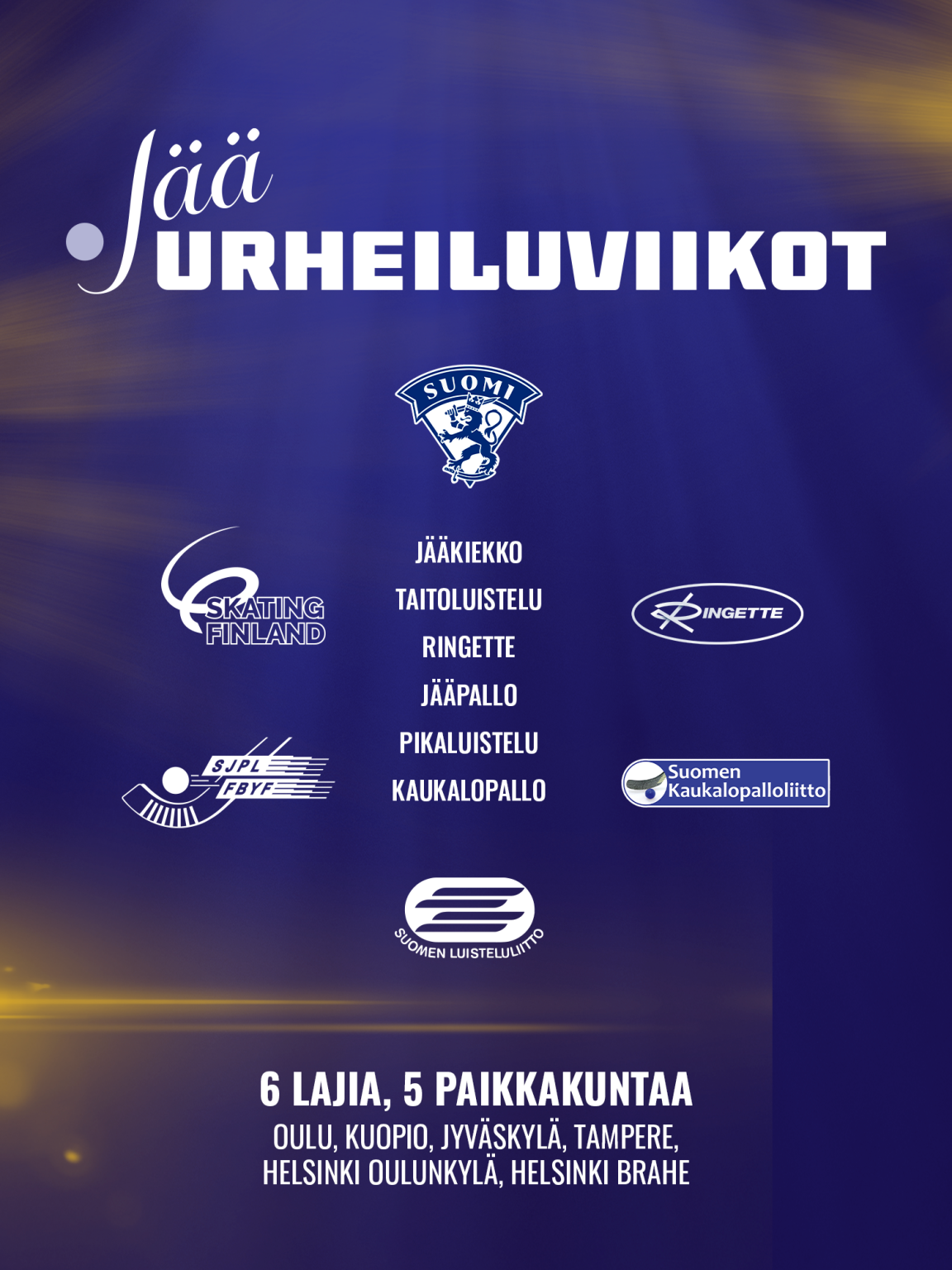 Jääurheiluviikot innostavat koko Suomen liikkumaan - Suomen Ringetteliitto ry